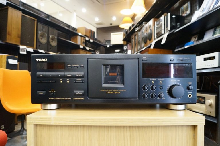 TEAC カセットデッキ V-5000高価買取実績 オーディオ高額査定